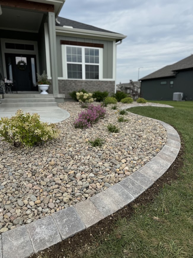 Ditch Traditional Edging and go to Paver Brick Edging in Shawnee ...